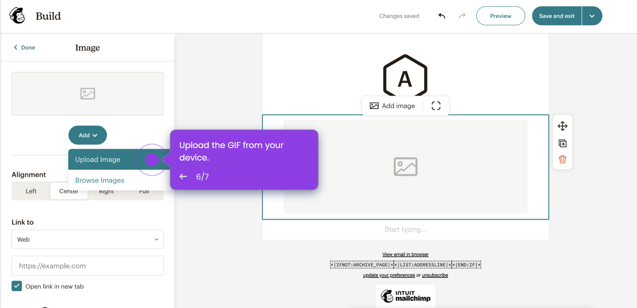 How to Add a GIF in Mailchimp: 1-Min Guide